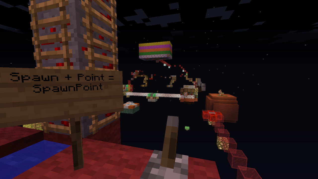 The Green Parkour Minecraft Map