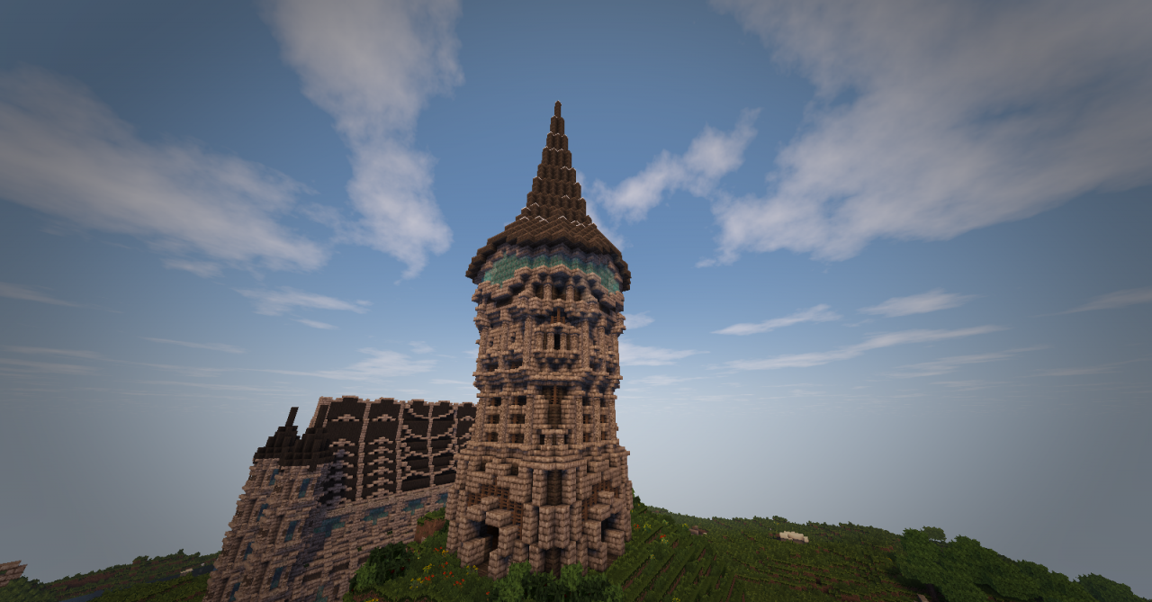 Detailed Tower Schematic Minecraft Map