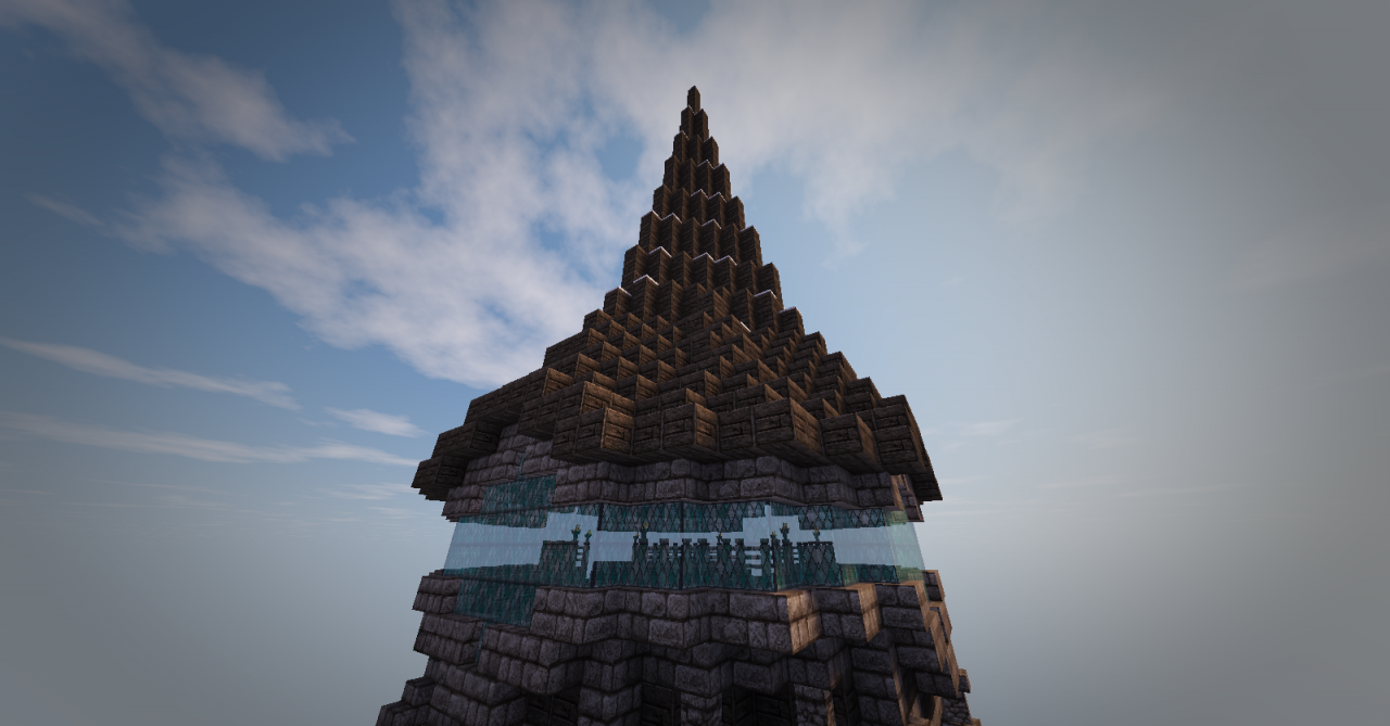 Detailed Tower Schematic Minecraft Map