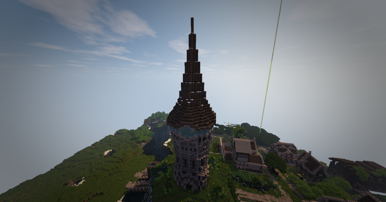 Detailed Tower Schematic Minecraft Map