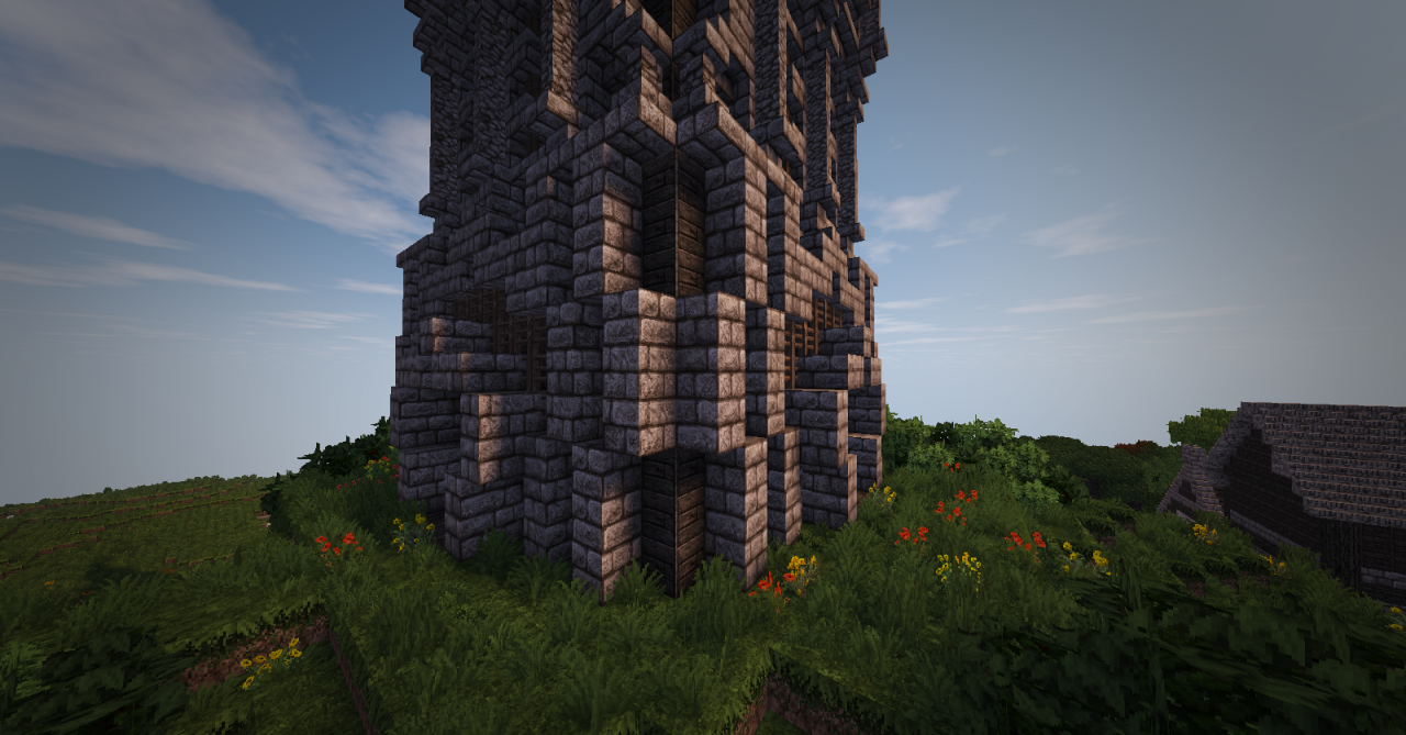 Detailed Tower Schematic Minecraft Map