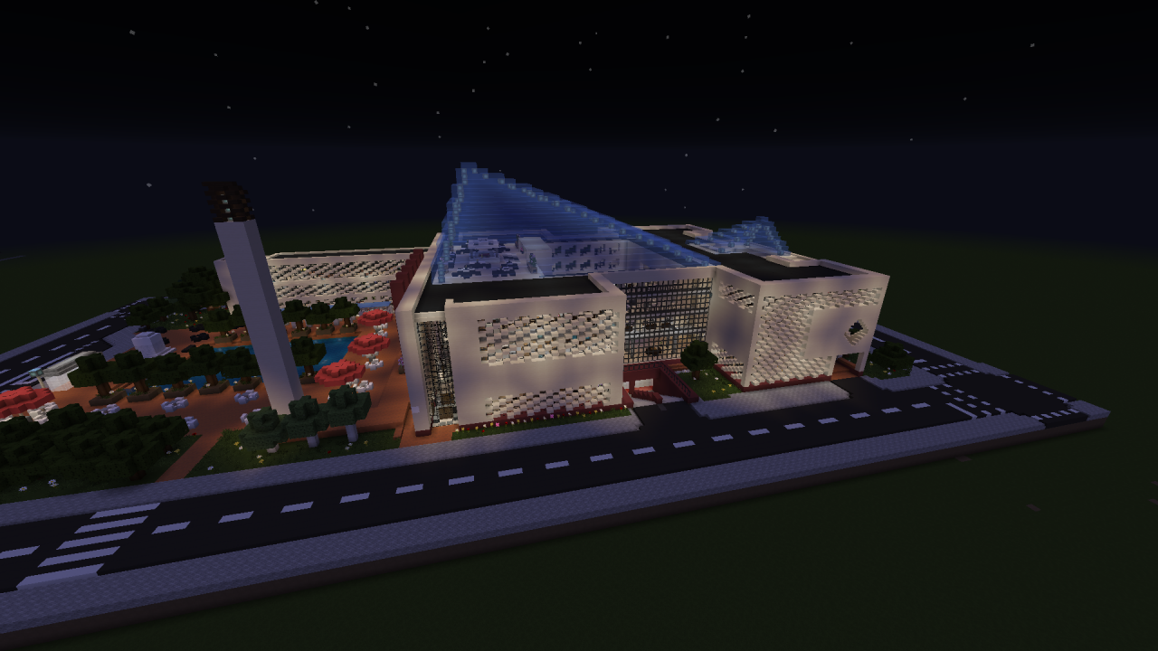 City Hall Edmonton (Spawn Building) Minecraft Map