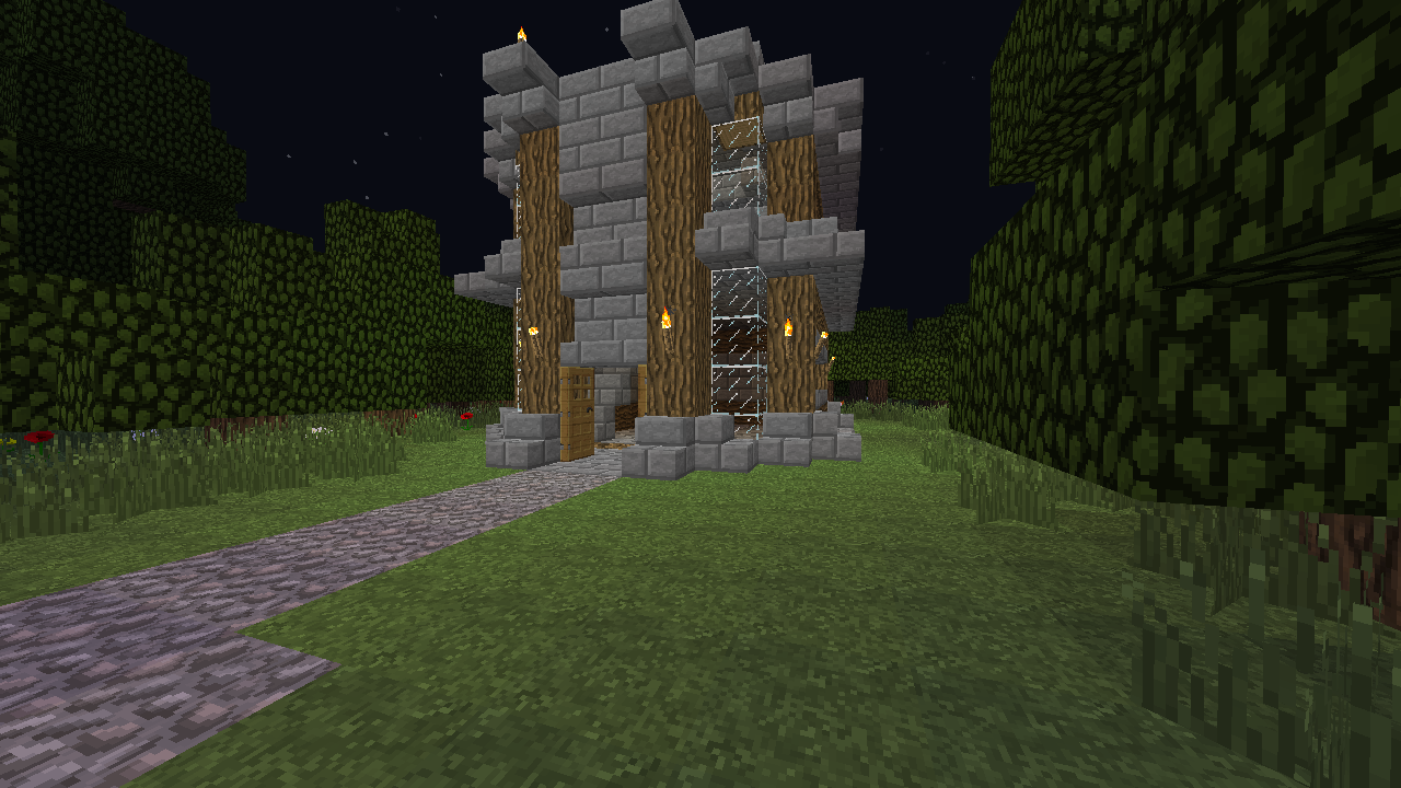 Forest House Minecraft Map