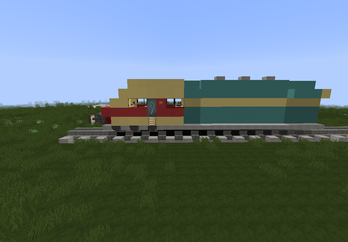 Diesel Locomotive #4 EMD WDG 4 Minecraft Map
