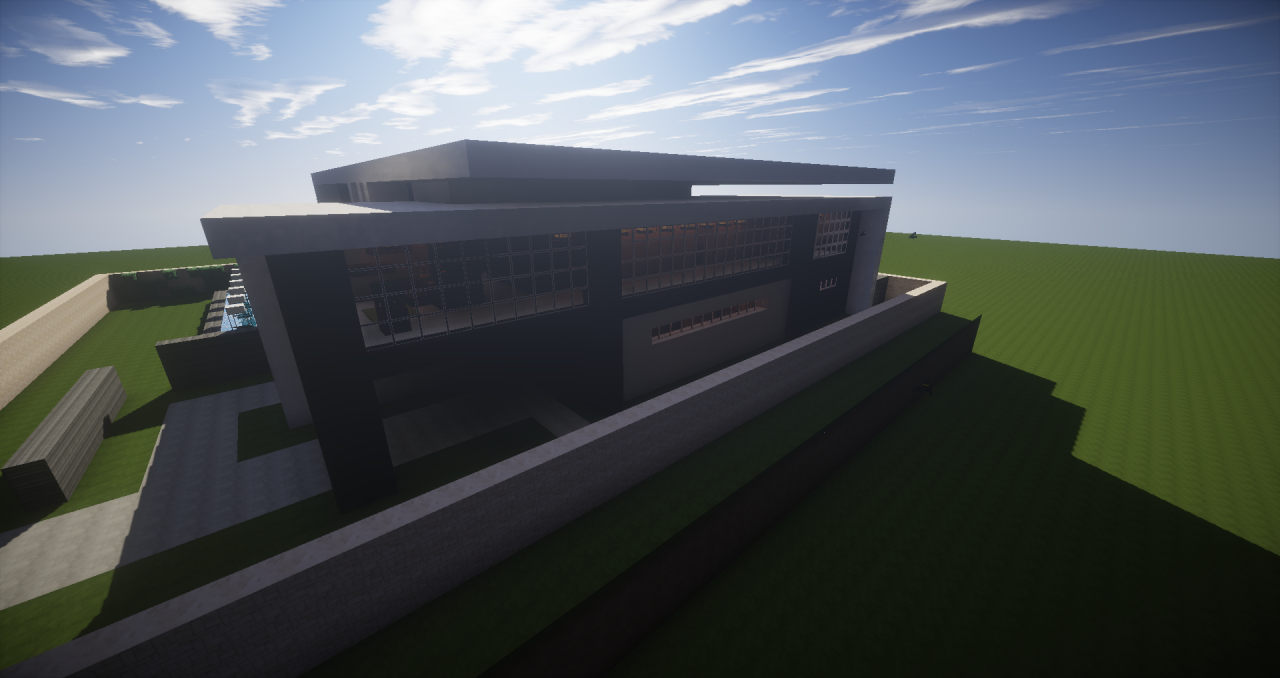 Clean Modern Mansion #8 Minecraft Map
