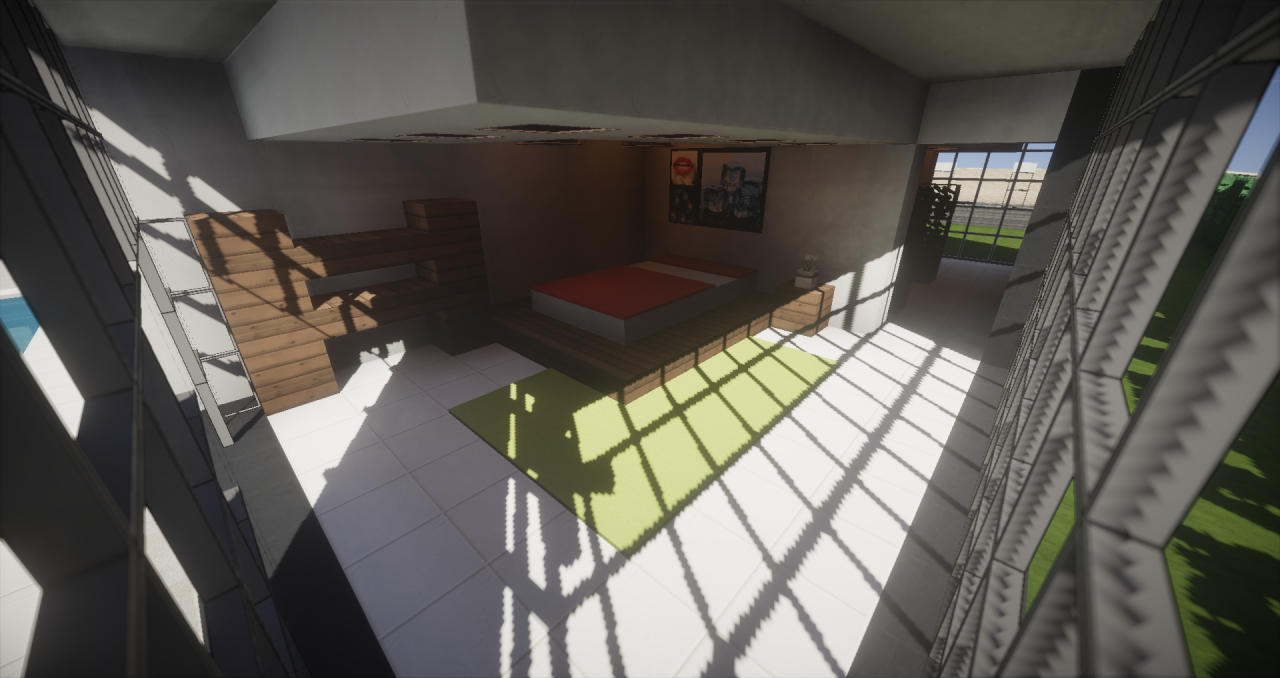 Clean Modern Mansion #8 Minecraft Map