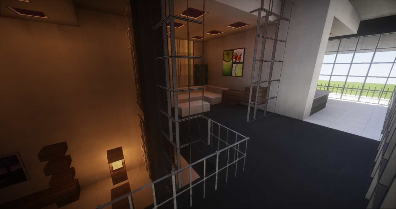 Clean Modern Mansion #8 Minecraft Map