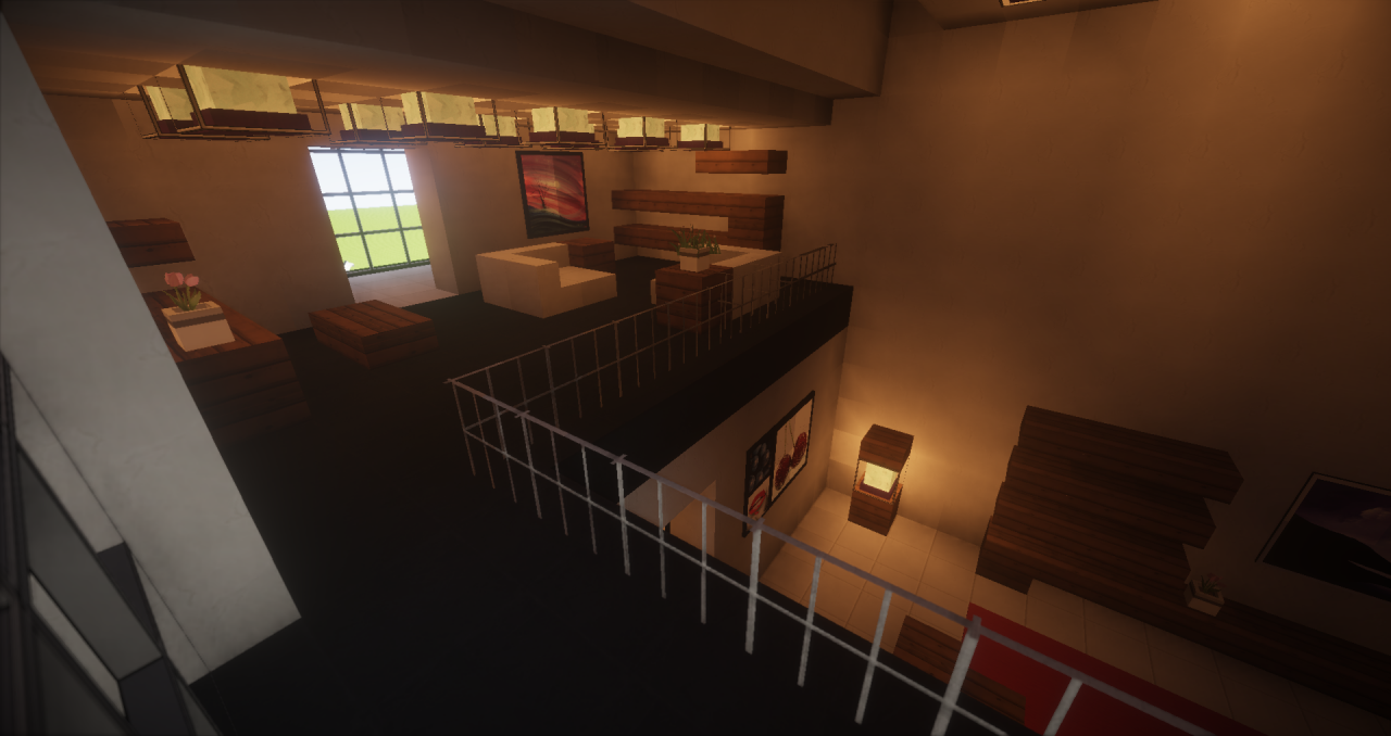 Clean Modern Mansion #8 Minecraft Map