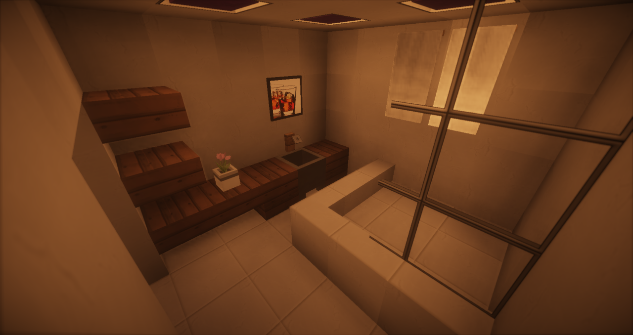 Clean Modern Mansion #8 Minecraft Map