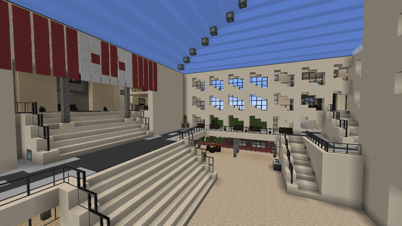 City Hall Edmonton (Spawn Building) Minecraft Map