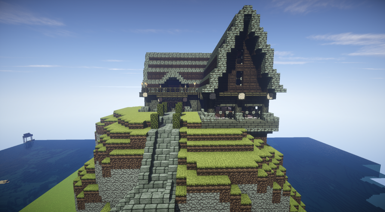 Nordic Mountain House Minecraft Map