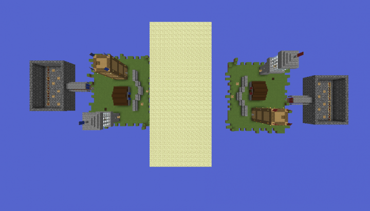 TNT Wars map Minecraft Project