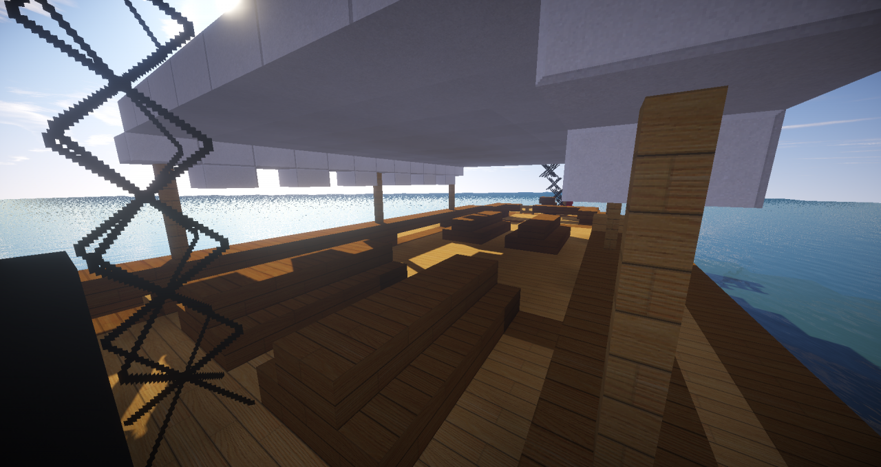 Weser 1816 The first German Steamboat by SunCraft Minecraft Map