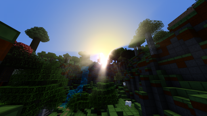 Tron Pixels [32x32] 1.8.9 BIG 3D UPDATE!! Minecraft Texture Pack