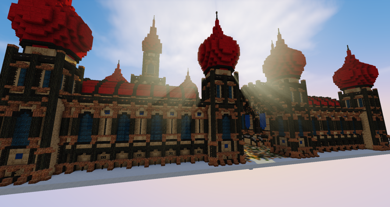 Arabian Style Mosque Minecraft Map