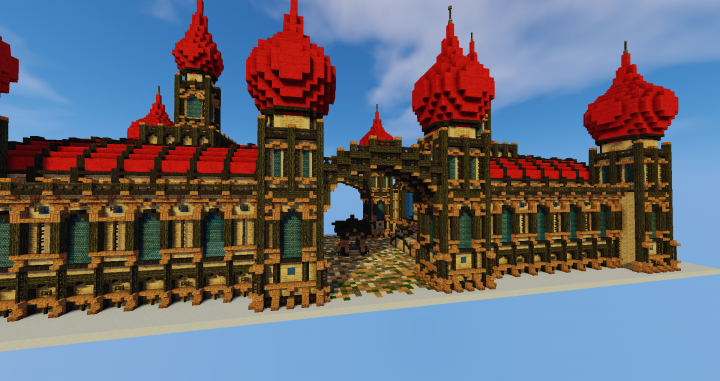 Arabian Style Mosque Minecraft Map