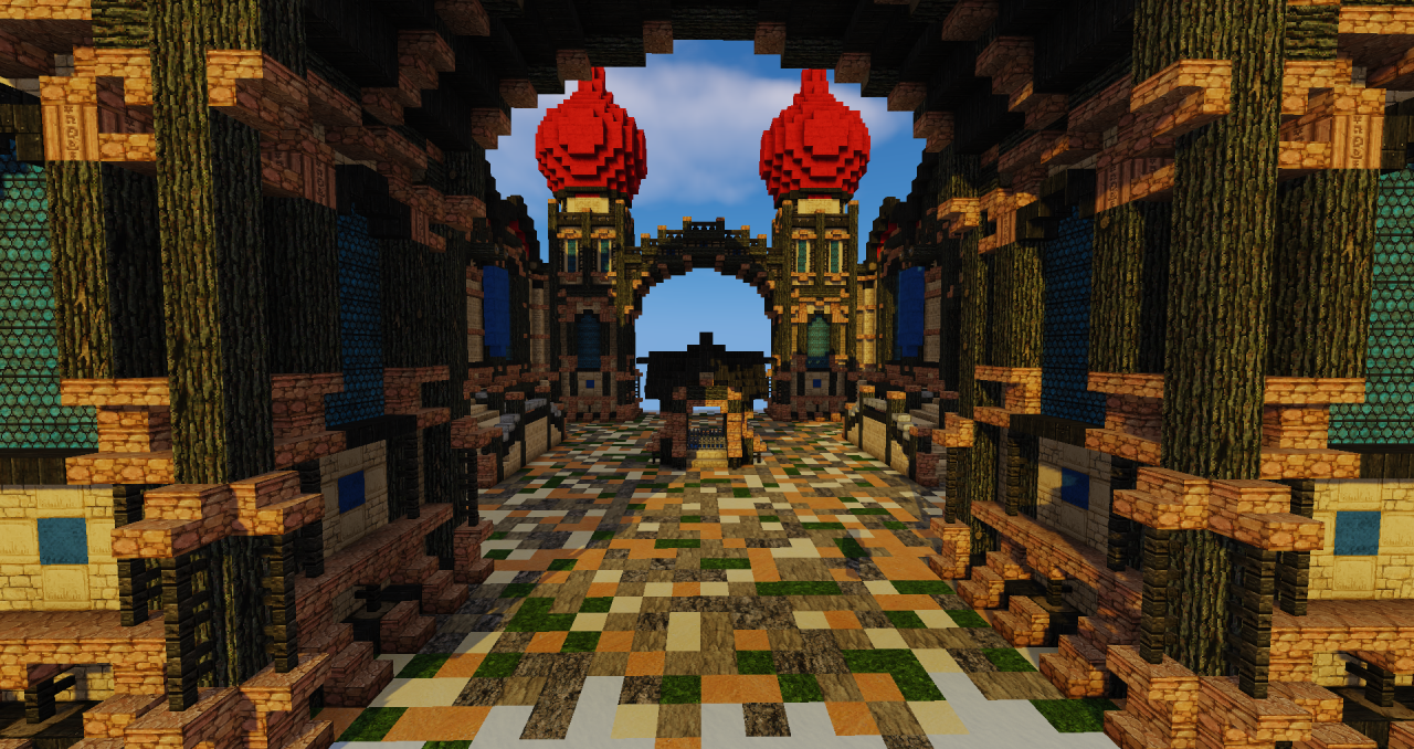 Arabian Style Mosque Minecraft Map