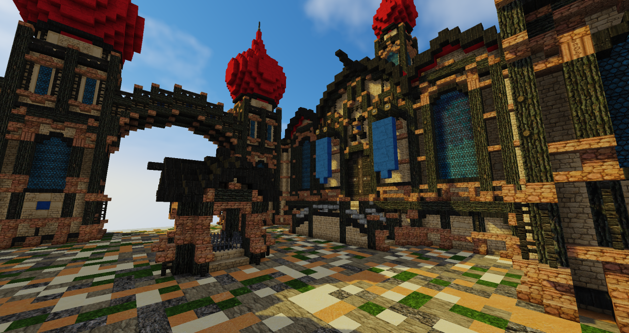 Arabian Style Mosque Minecraft Map