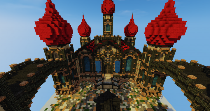 Arabian Style Mosque Minecraft Map