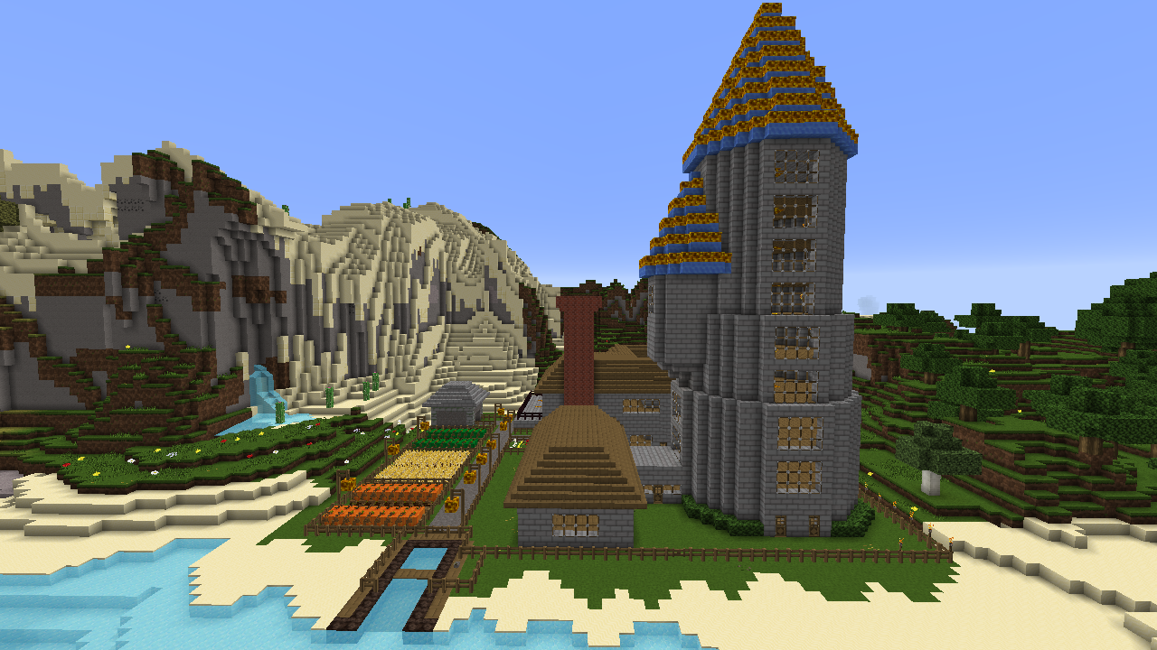 My First Minecraft Survival World Minecraft Map