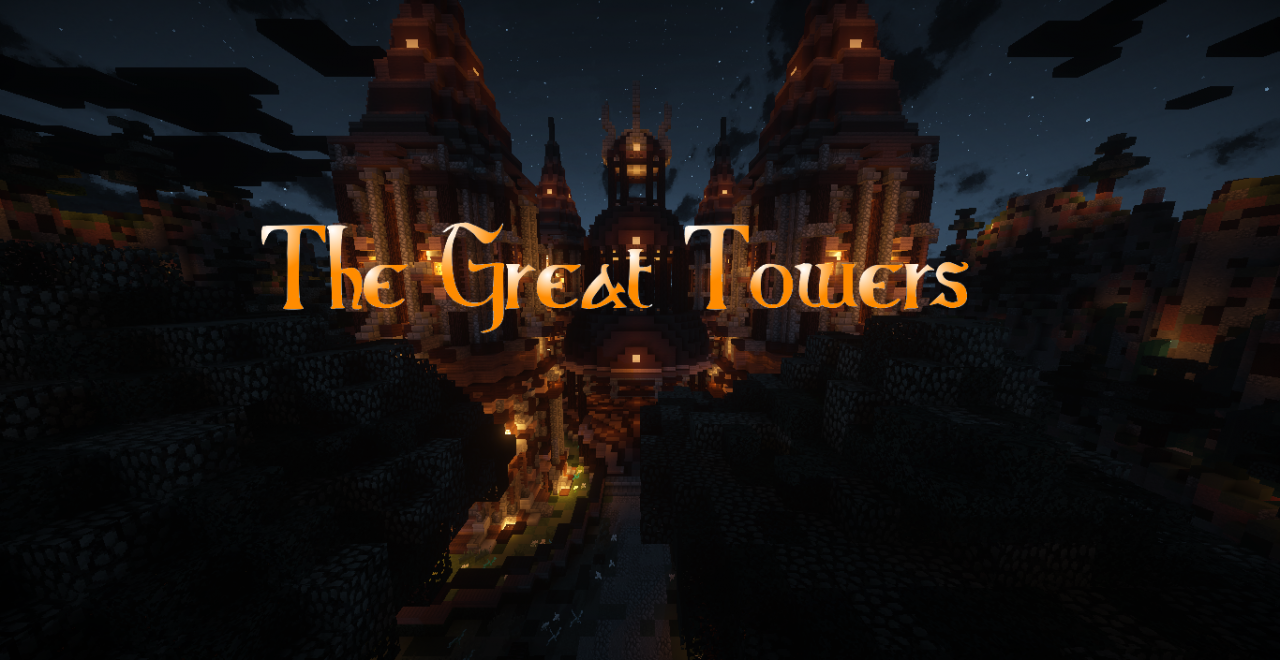 The Great Towers l Hub Spawn Minecraft Map