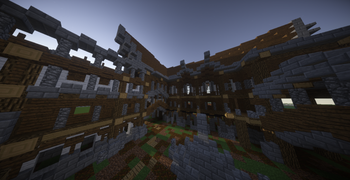 Medieval Town Square! ^-^ Minecraft Project