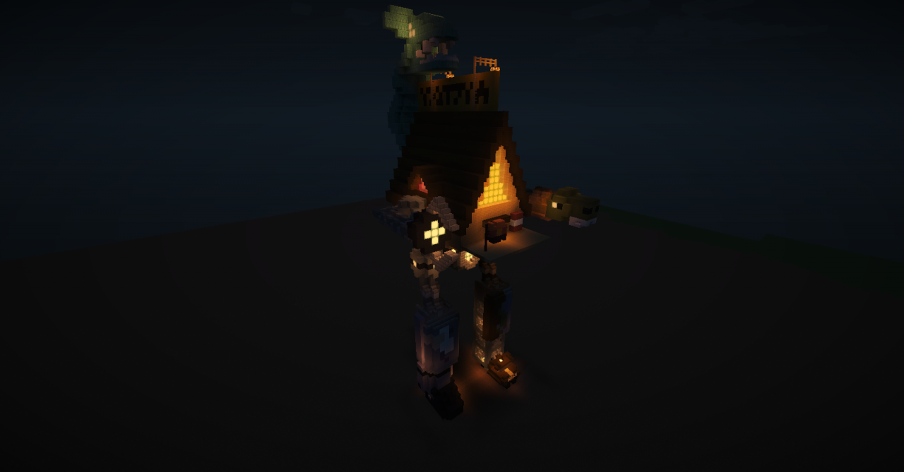 [Spoilers] Gravity Falls Shacktron Minecraft Map