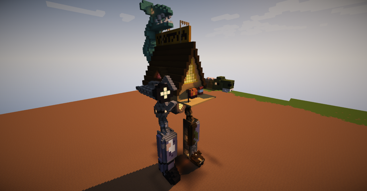 [Spoilers] Gravity Falls Shacktron Minecraft Map