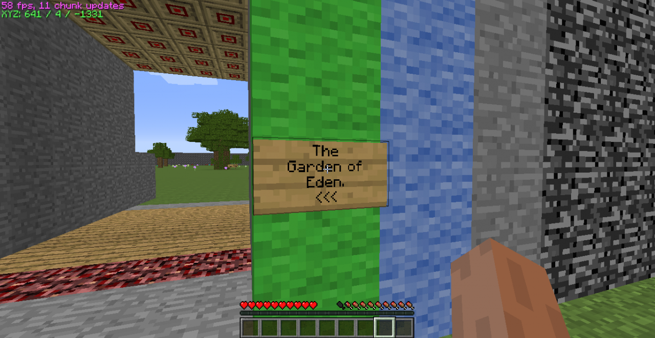 The Garden of Eden Minecraft Map