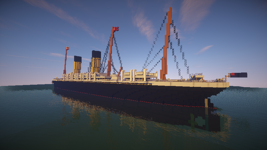 RMS Oceanic (1889) + download Minecraft Map