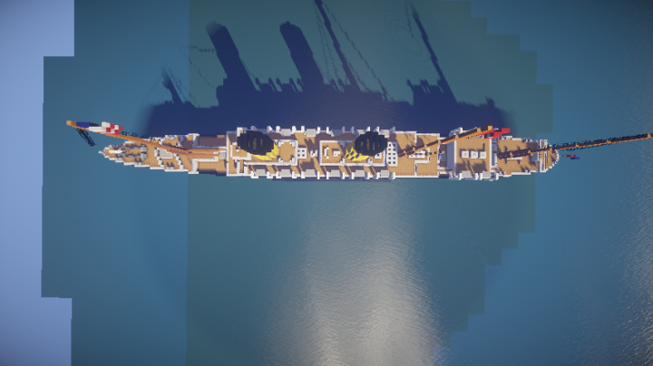 RMS Oceanic (1889) + download Minecraft Map