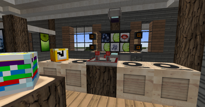 [Minecraft] Platinum vinyl - Wink in DJ-sx Minecraft Project