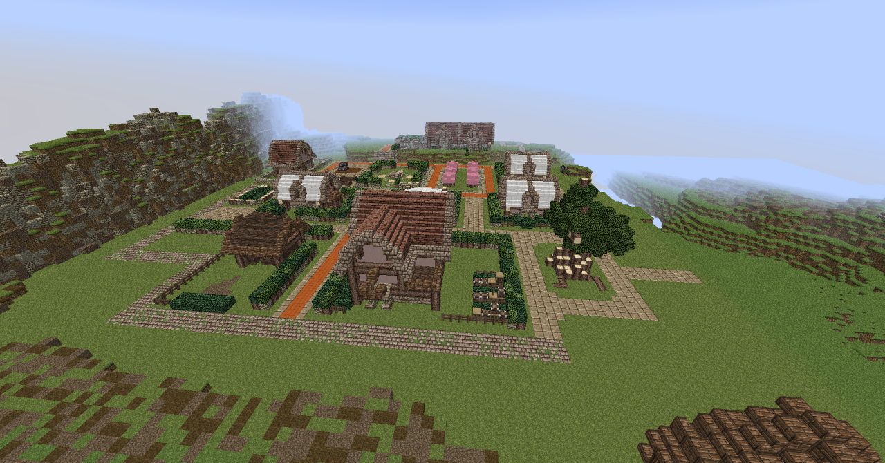 Building zelda Minecraft Map