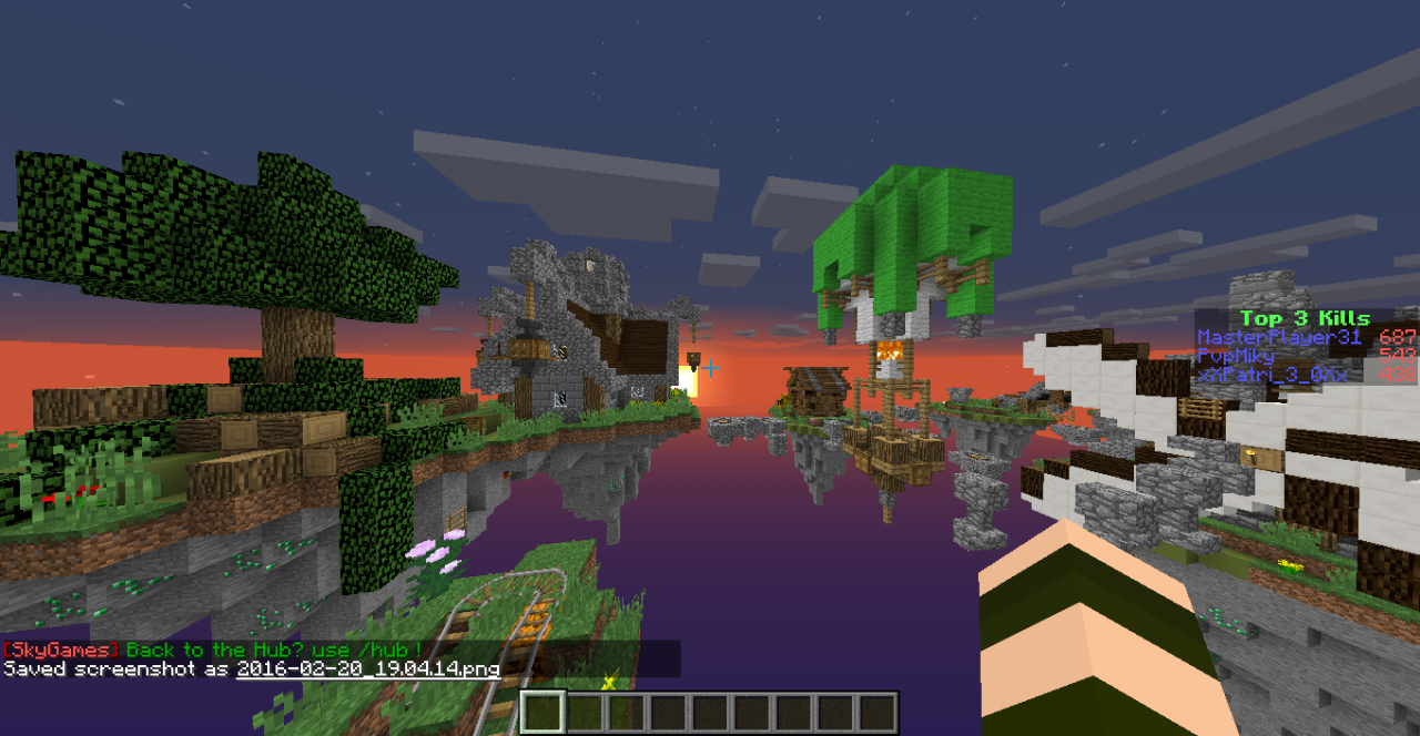 SkyPvp Minecraft Server