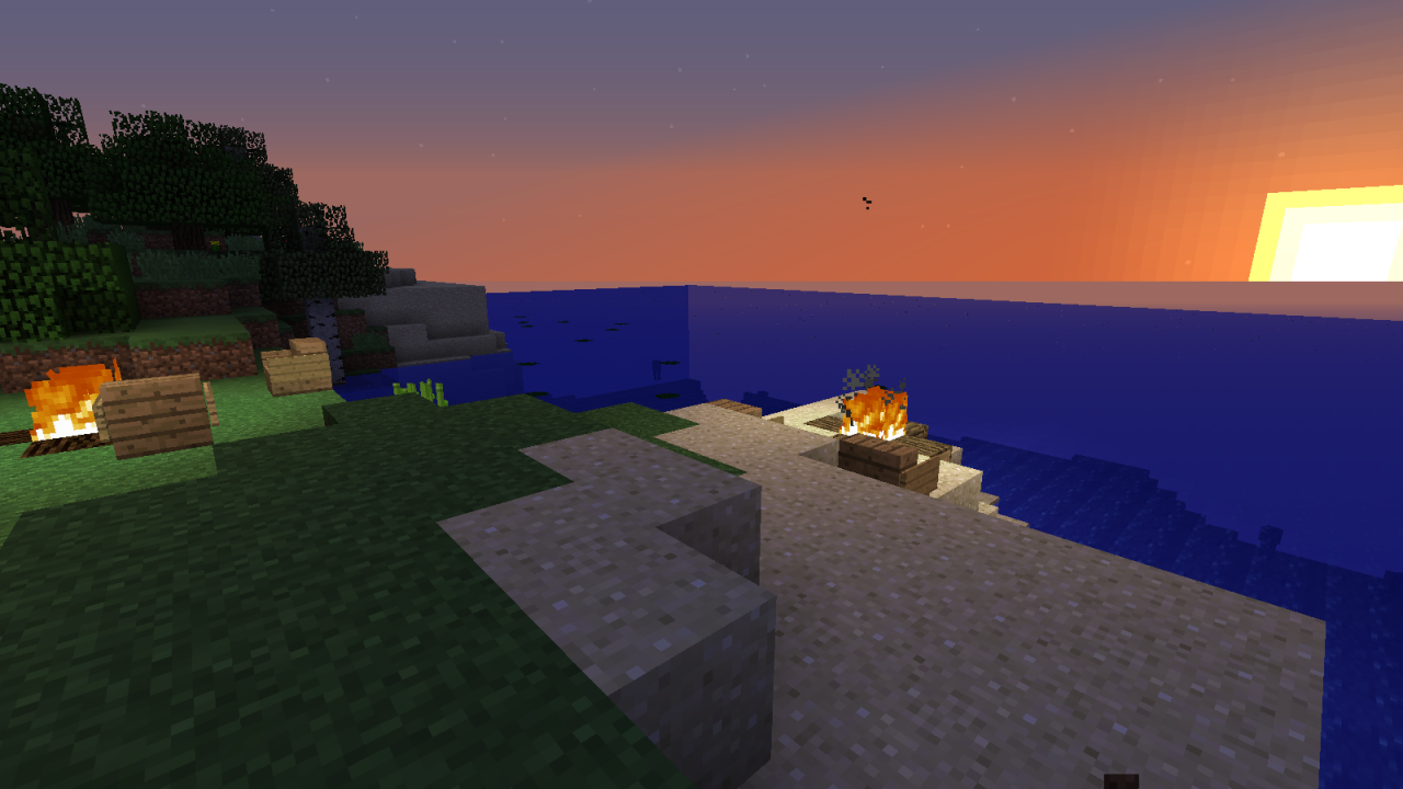 Hubserver template. Minecraft Map