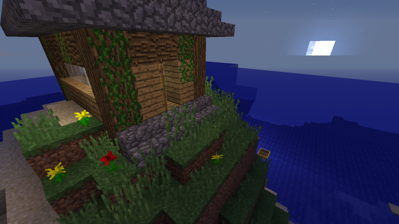 Hubserver template. Minecraft Map