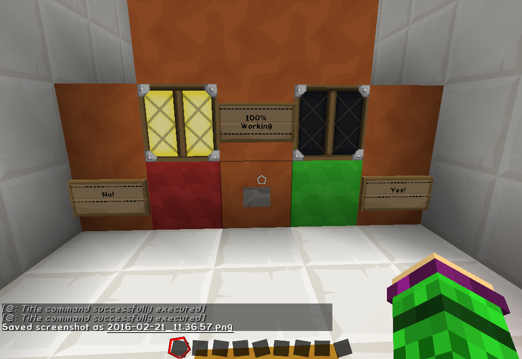 Lie Detector Minecraft Map