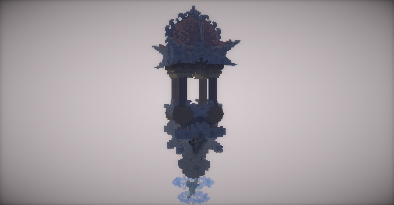 Level 1 - Flying Temple Minecraft Map