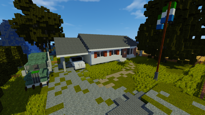 70s Farm House Interior | ECS Minecraft Map