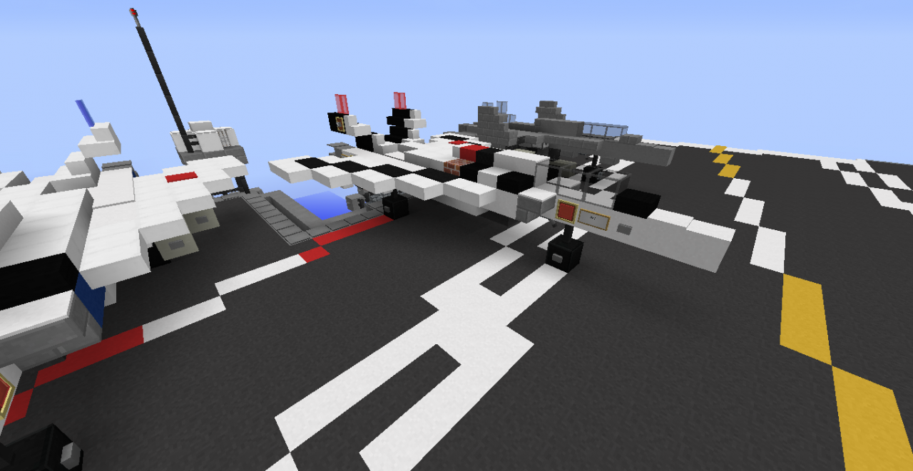 Robotech VF-1 Valkyrie's (old - small version) Minecraft Map