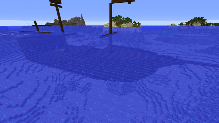 Sunken Pirate Ship Minecraft Project