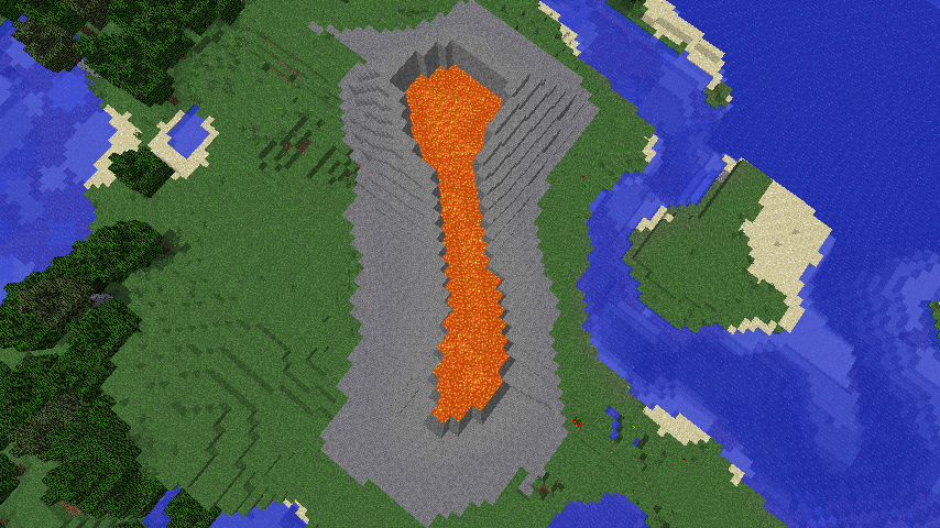 Volcan Minecraft Map