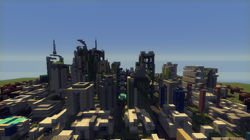 The Old Abandoned Overtime City Minecraft Map
