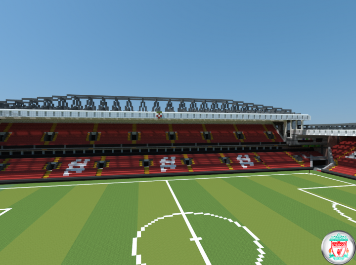 [EPL] Liverpool - Anfield Minecraft Map