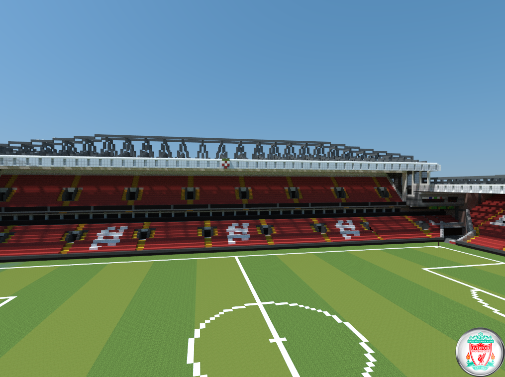 [EPL] Liverpool - Anfield Minecraft Map