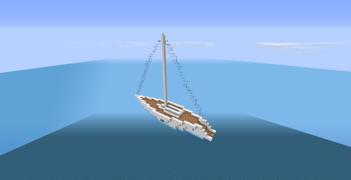 sailing boat Minecraft Map
