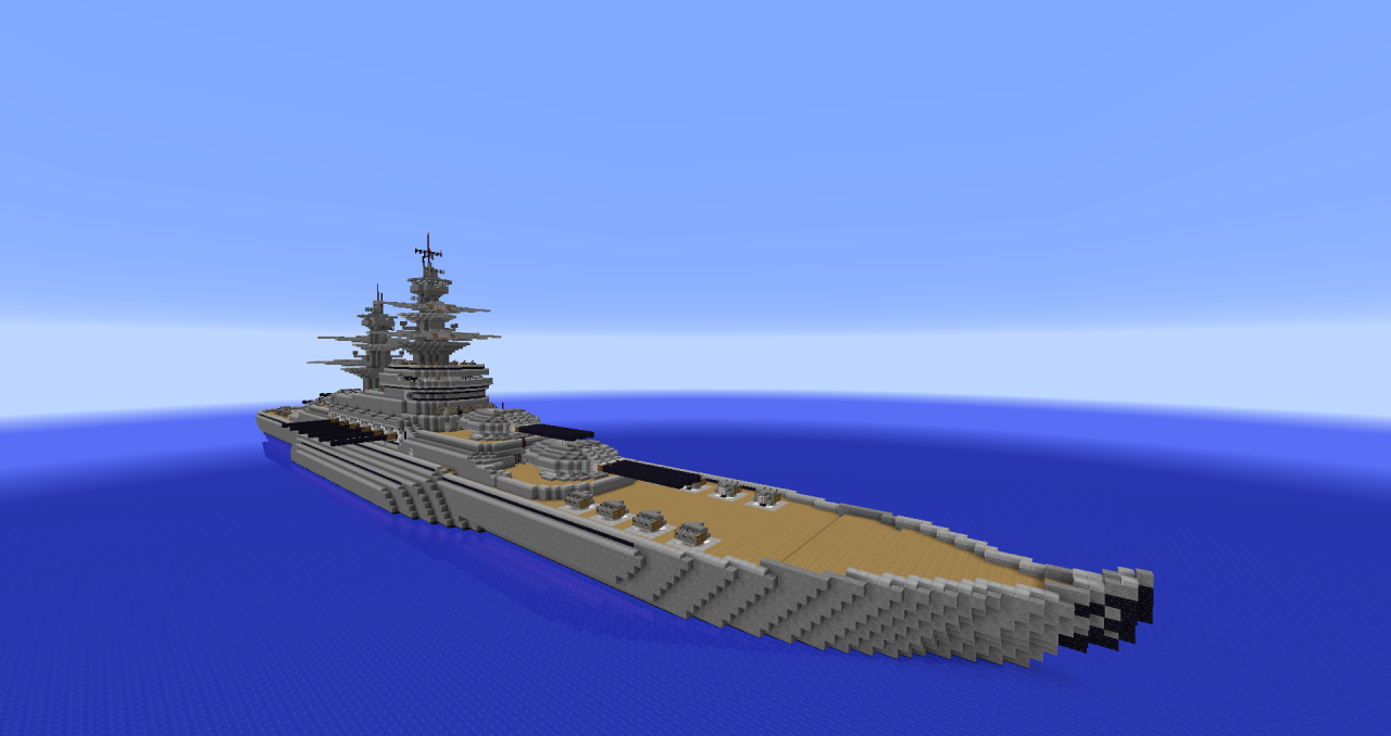 Battleship Minecraft Map
