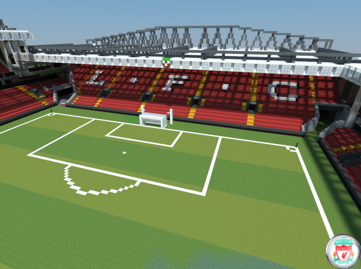 [EPL] Liverpool - Anfield Minecraft Map