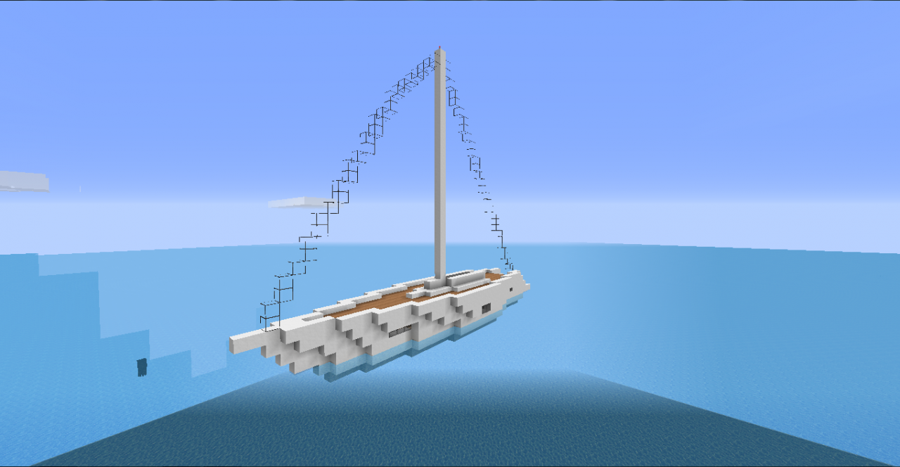sailing boat Minecraft Map