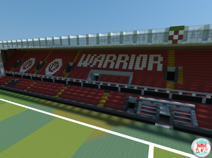 [EPL] Liverpool - Anfield Minecraft Map